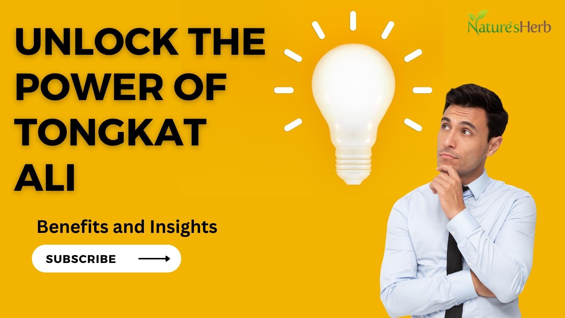 Unlock the Power of Tongkat Ali | Benefits and Insights – Natures Herb